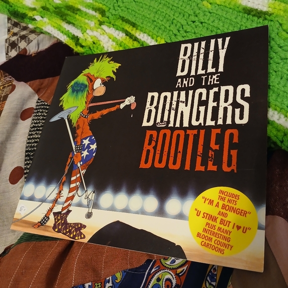 Vintage | Accessories | 987 Billy And The Boingers Punk Rock Boot Leg ...